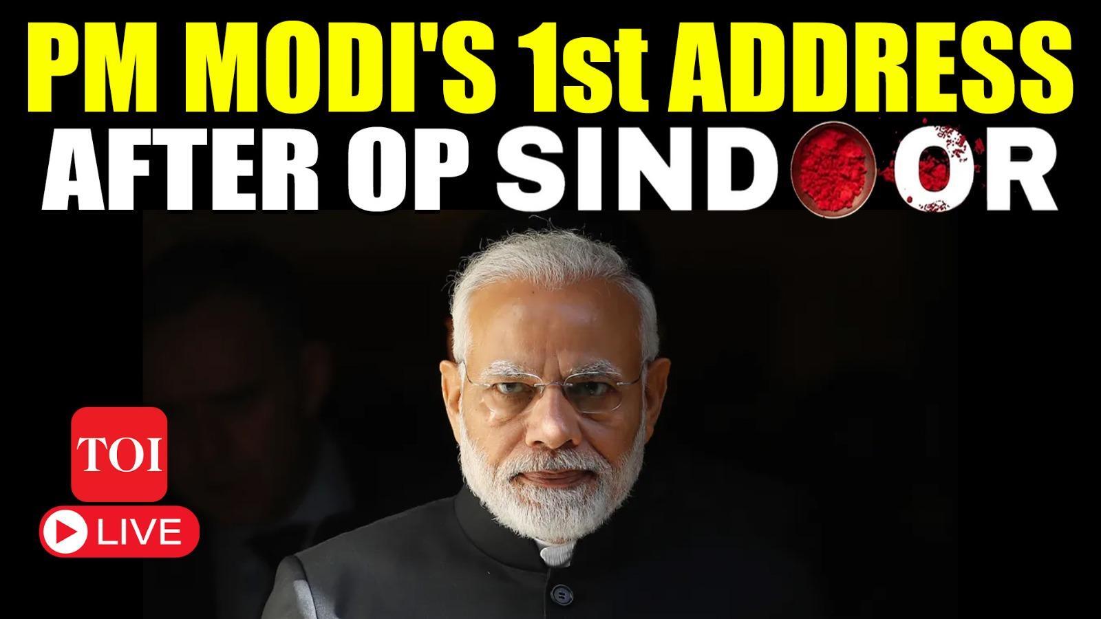 PM Narendra Modi Speech LIVE Video | PM Modi Thunders In First Address To Nation After Operation ...