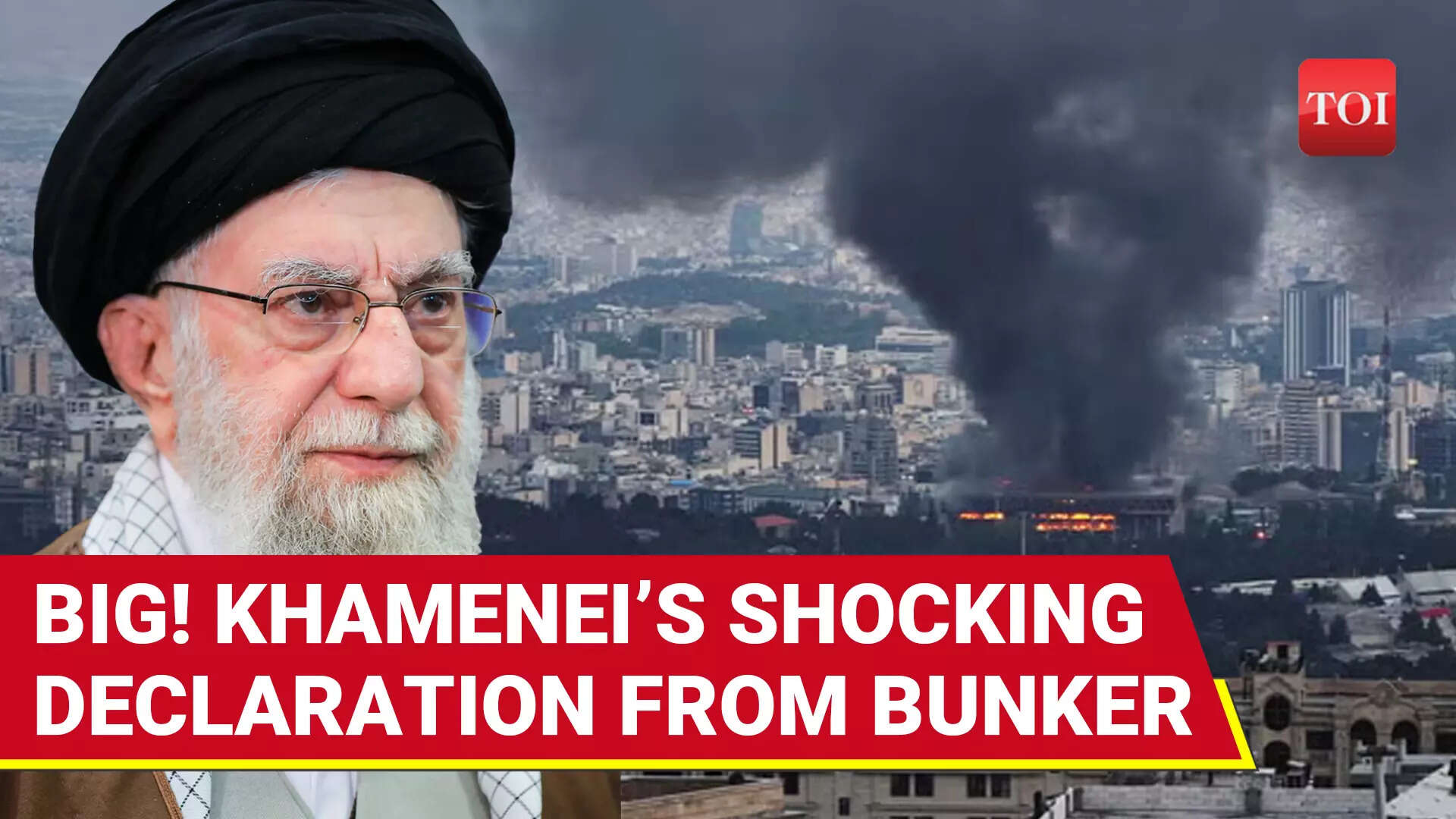 Khamenei’s FIRST ORDER From Inside Bunker As Iran Unleashes Firestorm ...