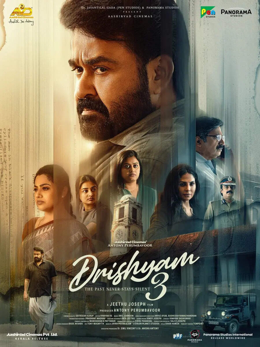 Drishyam 3 Movie: Showtimes, Review, Songs, Trailer, Posters, News ...