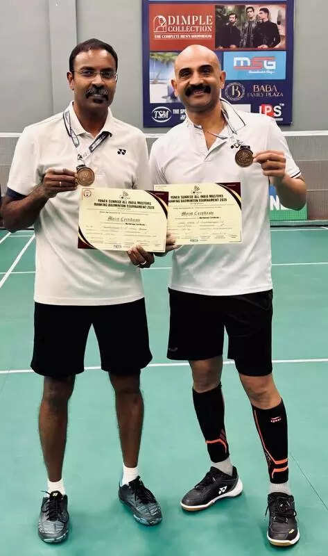 All India Masters Ranking Badminton tournament: Jaipur shuttlers Vikkas ...
