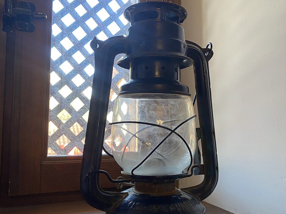 In 1825, a servant spilled lamp fluid on a tablecloth and accidentally ...