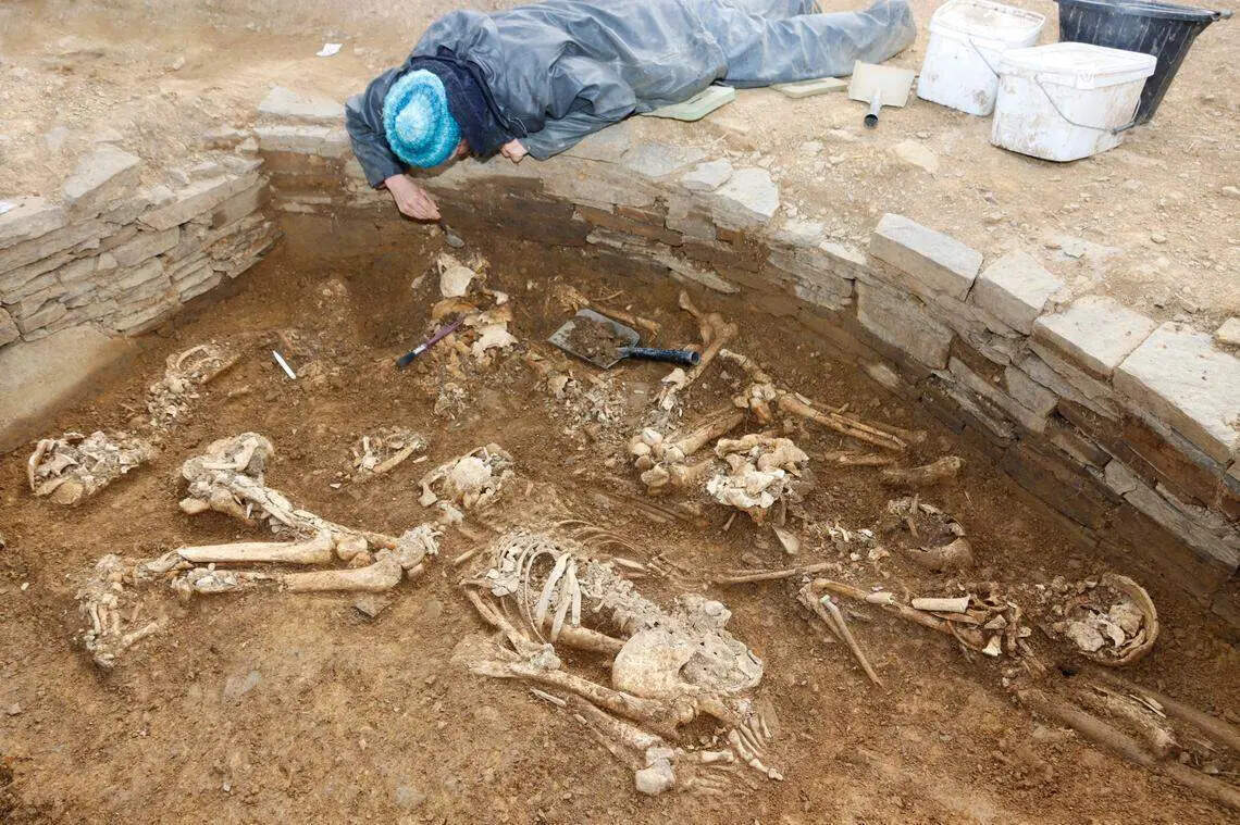 Hidden under a farm: The 5,000-year-old tomb discovered after its ...
