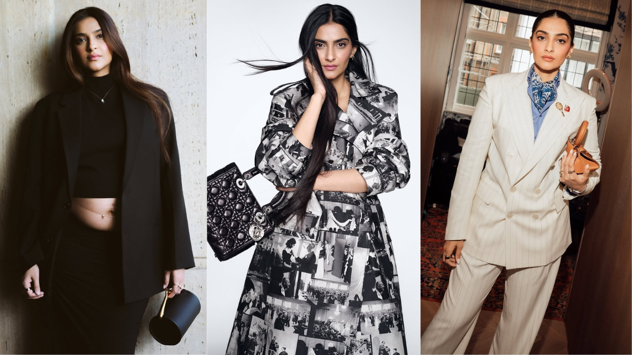Sonam Kapoor: Lady Dior to Valentino: 5 designer bags dominating Sonam ...