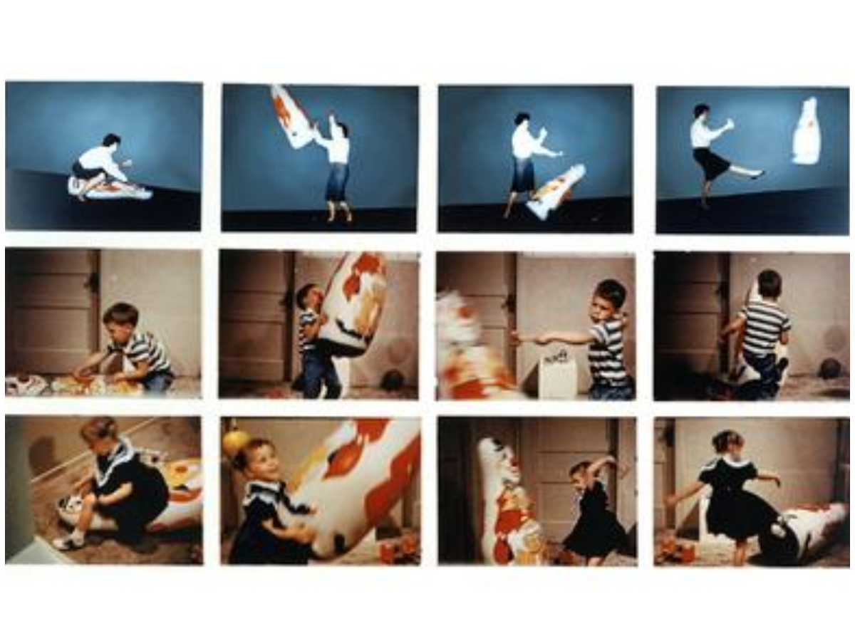 In 1972, children watched adults attack an inflatable doll and learned ...