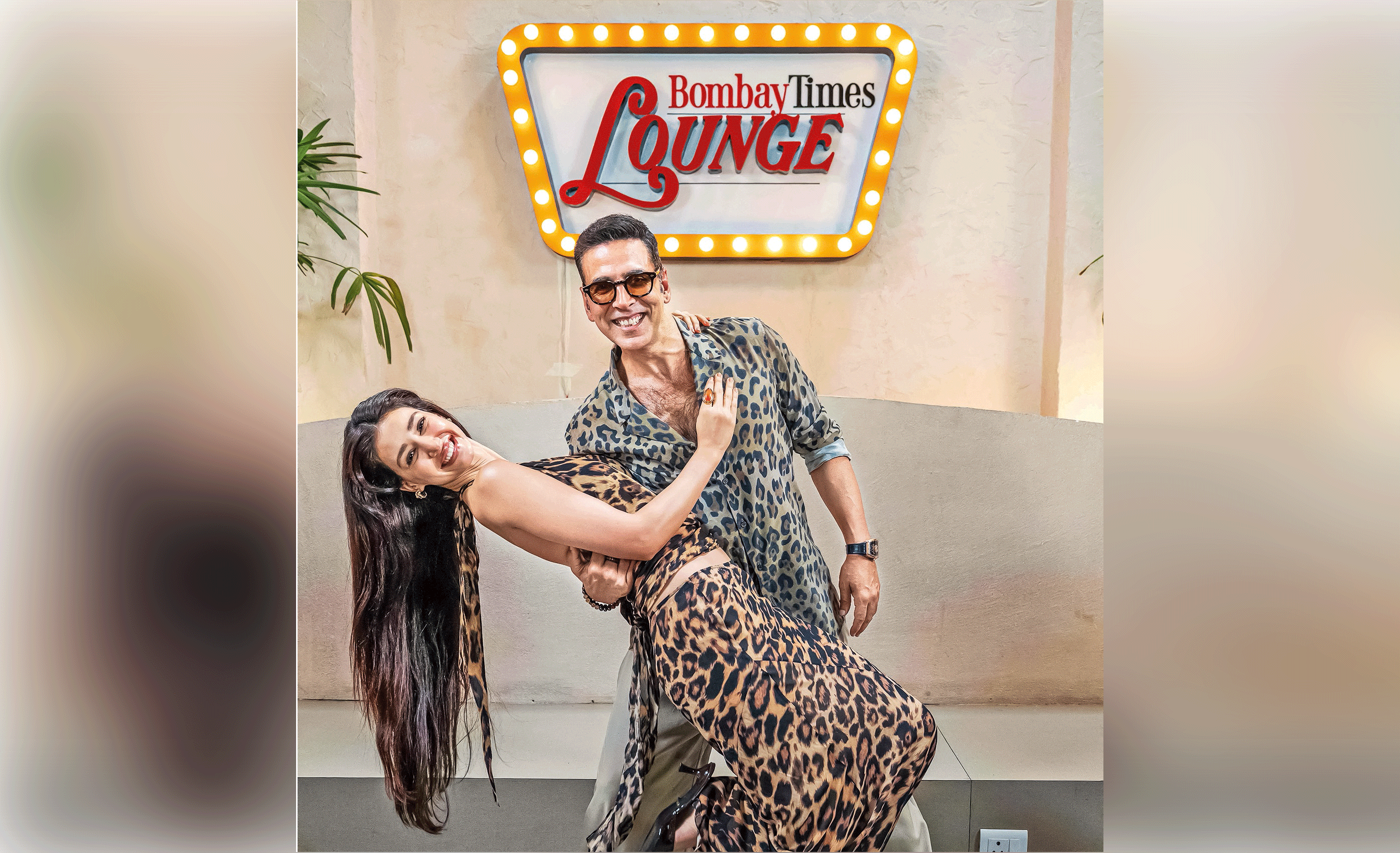 Akshay Kumar & Disha Patani: Comedy & confessions on the Bombay Times ...