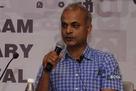 Manu Joseph launches his new book in Bangalore - Times of India
