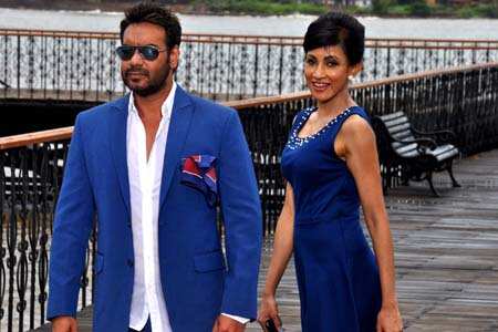 Grand Masti: Miss Sri Lanka shoots ad with Ajay Devgn | Hindi Movie ...