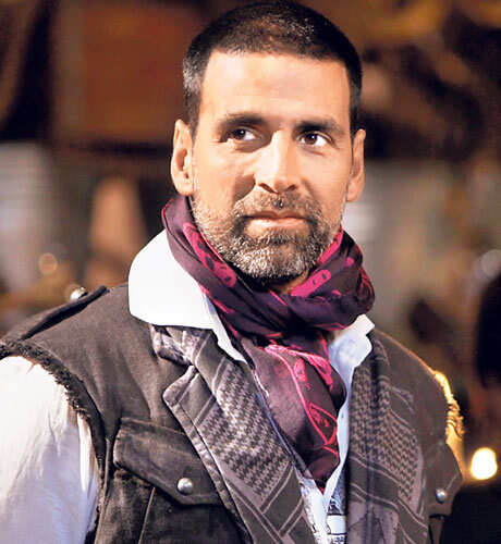 Akshay’s rugged look - Times of India