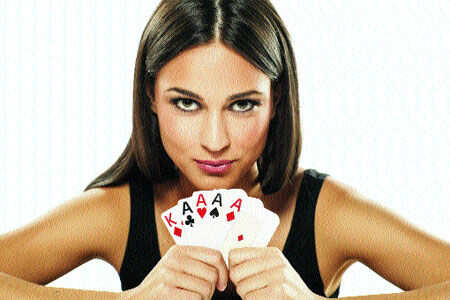 More women entering the card game - Times of India