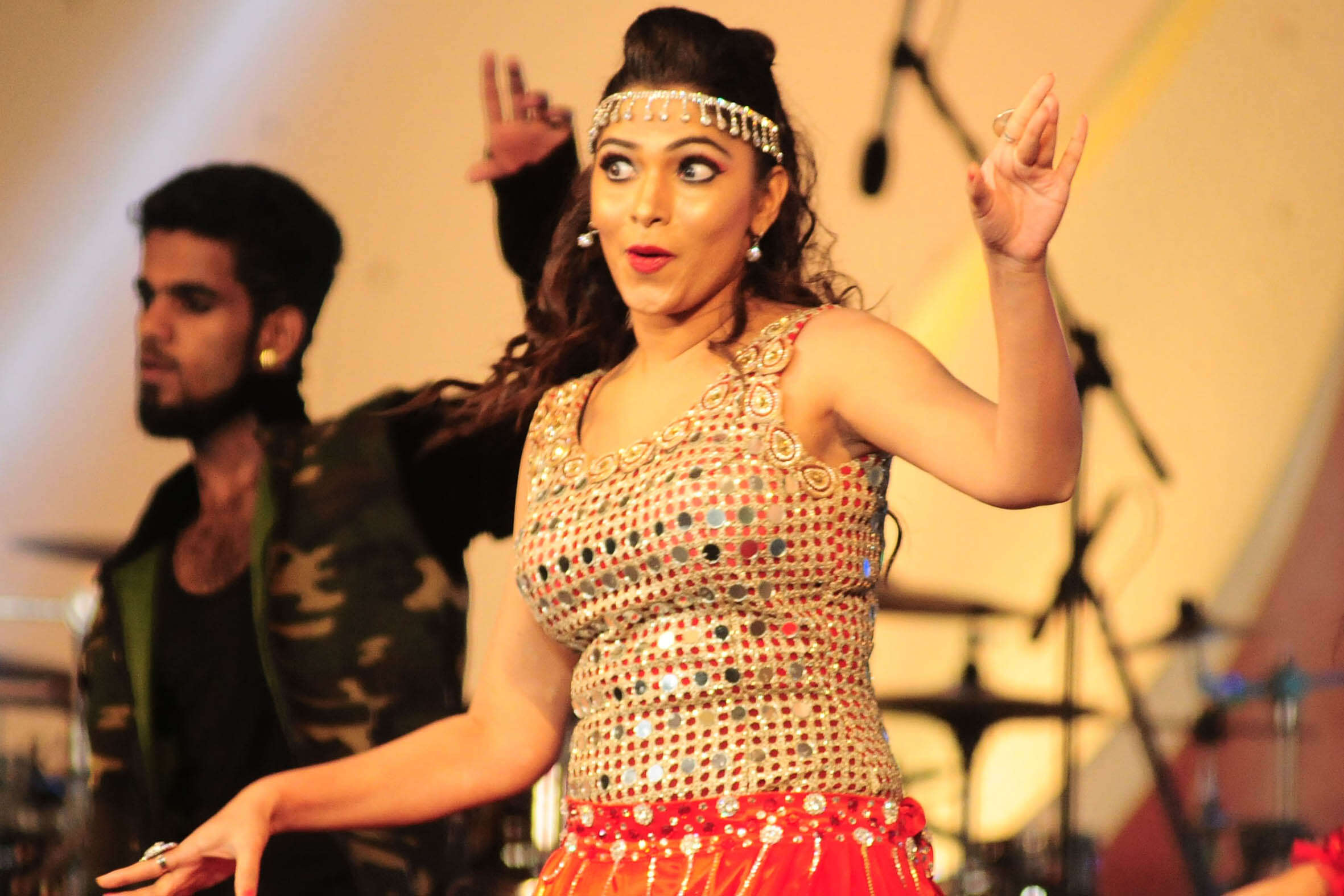 Trivandrum events: Muktha sizzles at the New Year bash in Trivandrum ...