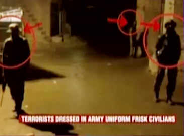 Shocking: Terrorists dressed in army uniforms roam freely, frisk ...