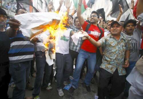 Violence continues in Nepal over new constitution - Times of India