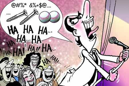 Rude, raunchy, totally funny - Times of India