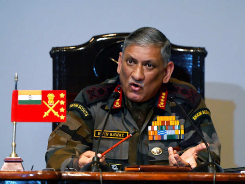 Army Chief Gen Bipin Rawat on Pakistan, Kashmir: Five important quotes ...