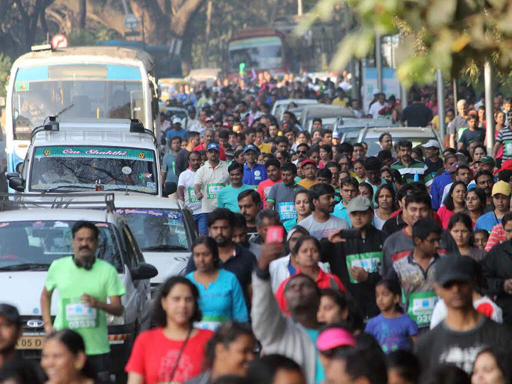 Bengaluru walkathon: Thousands participate in Bengaluru walkathon ...