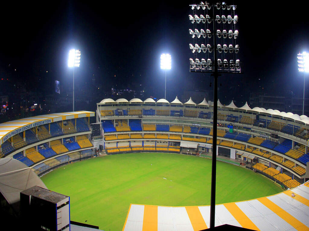 Holkar: Holkar stadium spruced up for last match | Indore News - Times ...