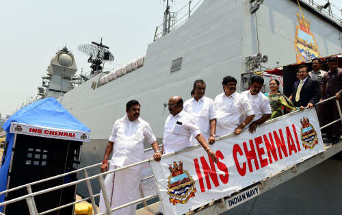 INS Chennai: Naval ship dedicated to Chennai city | Chennai News ...
