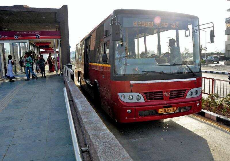 Bus Stop Surat India