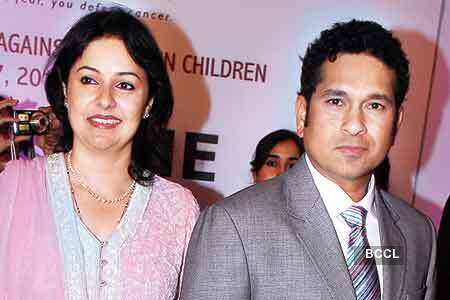 Sachin bats against cancer | Events Movie News - Times of India