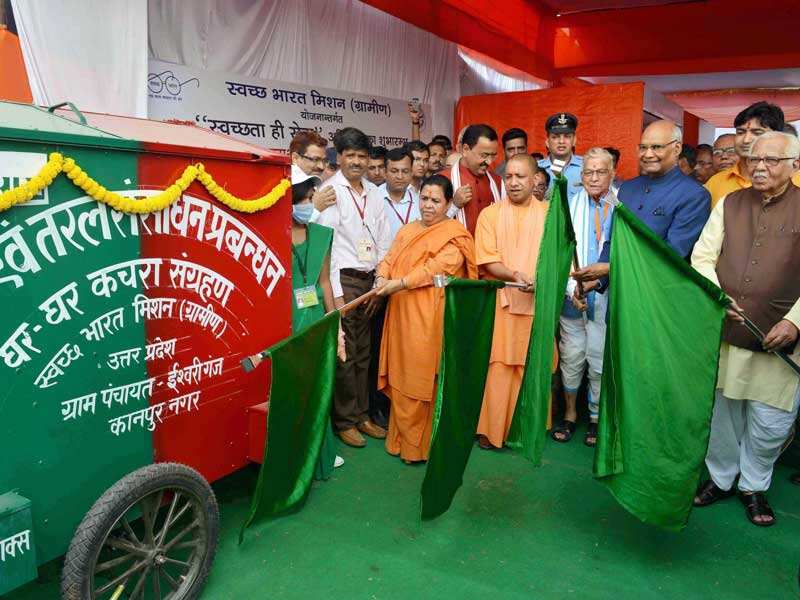 swachhta hi seva: President Kovind launches 'Swachhta Hi Seva' campaign ...