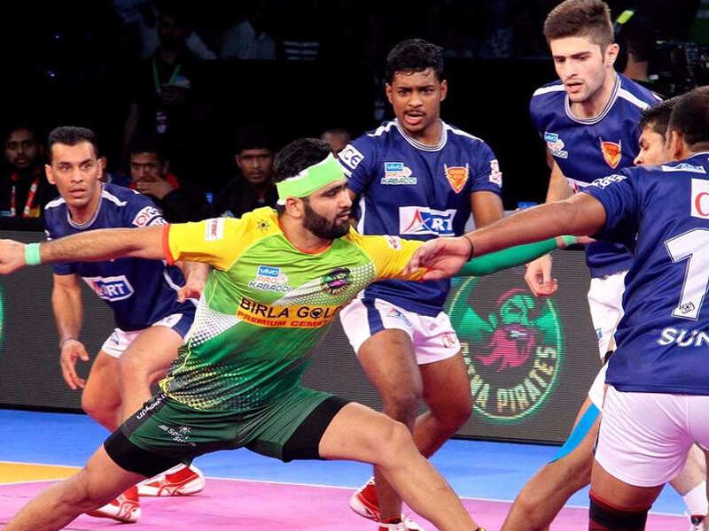 VIVO Pro Kabaddi: Pirates add to Delhi's misery | Pro-Kabaddi-League ...