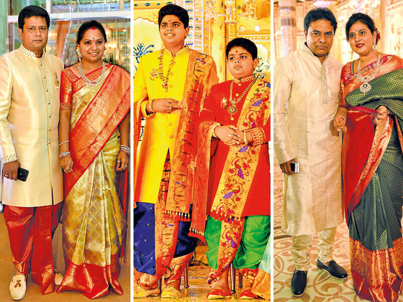 KCR: A lavish dhoti ceremony | Events Movie News - Times of India