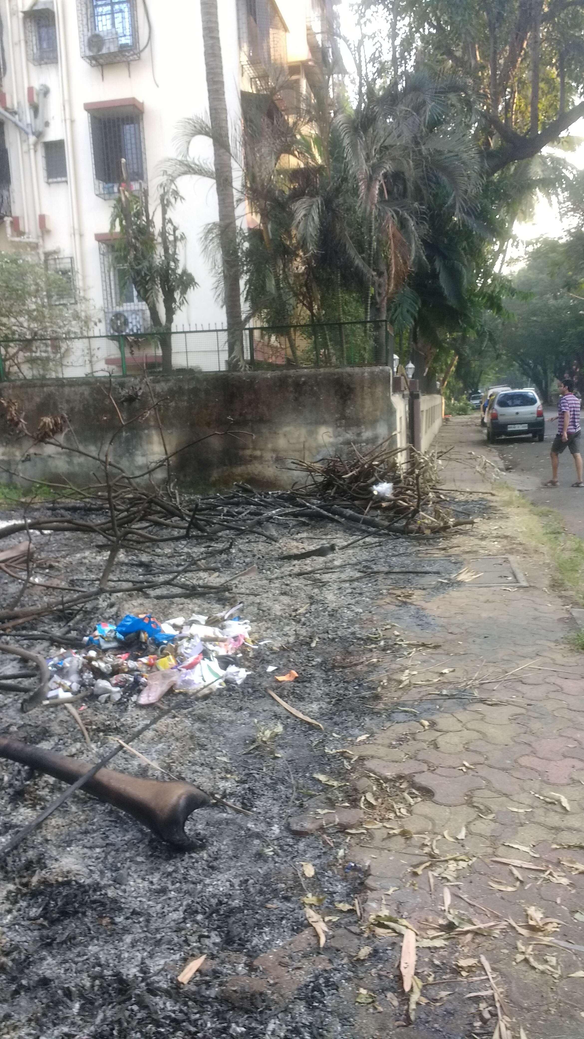 Air pollution due to Garbage burning!!! - Times of India
