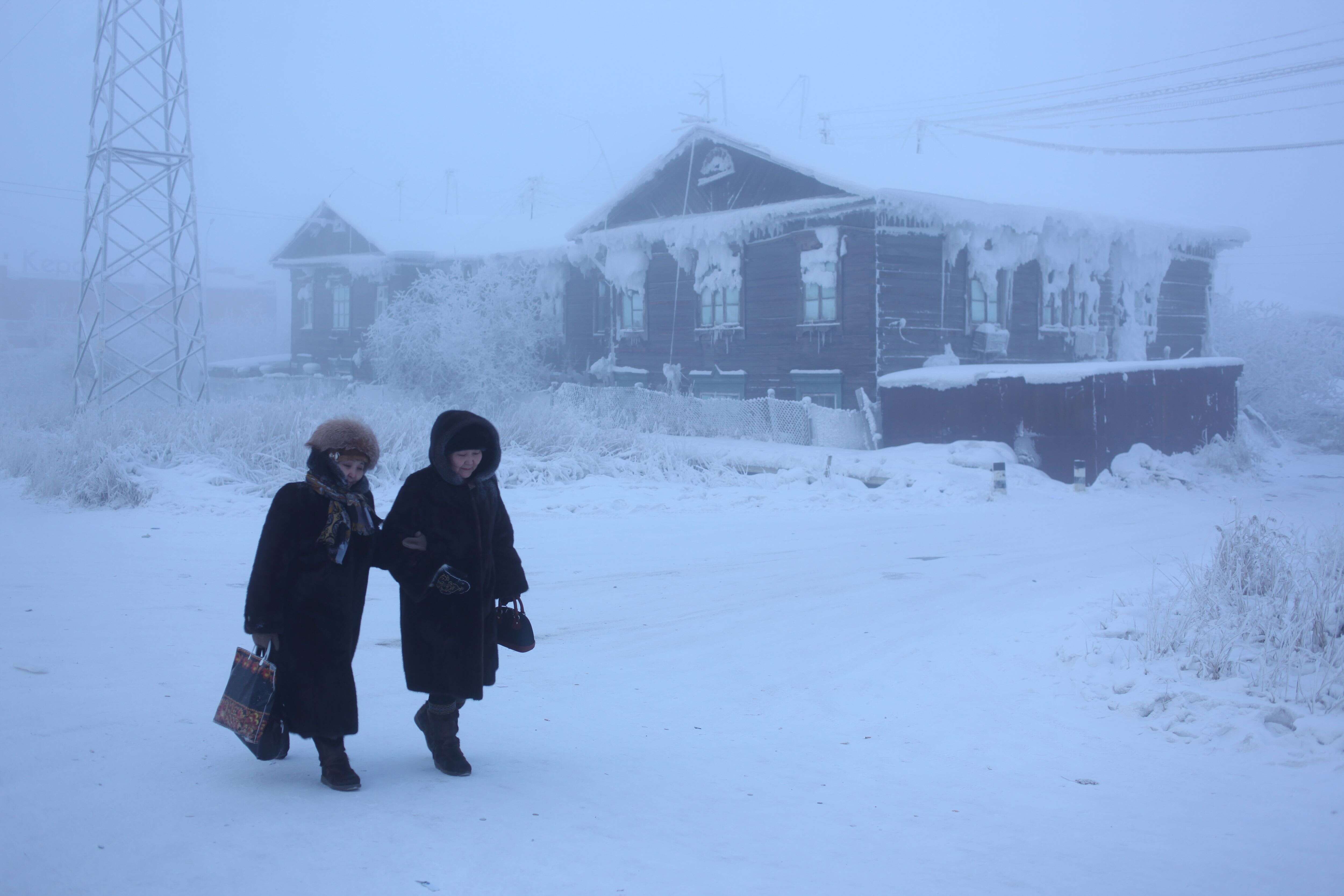 Schools in Siberian town remain open even as temperature falls to -50C ...