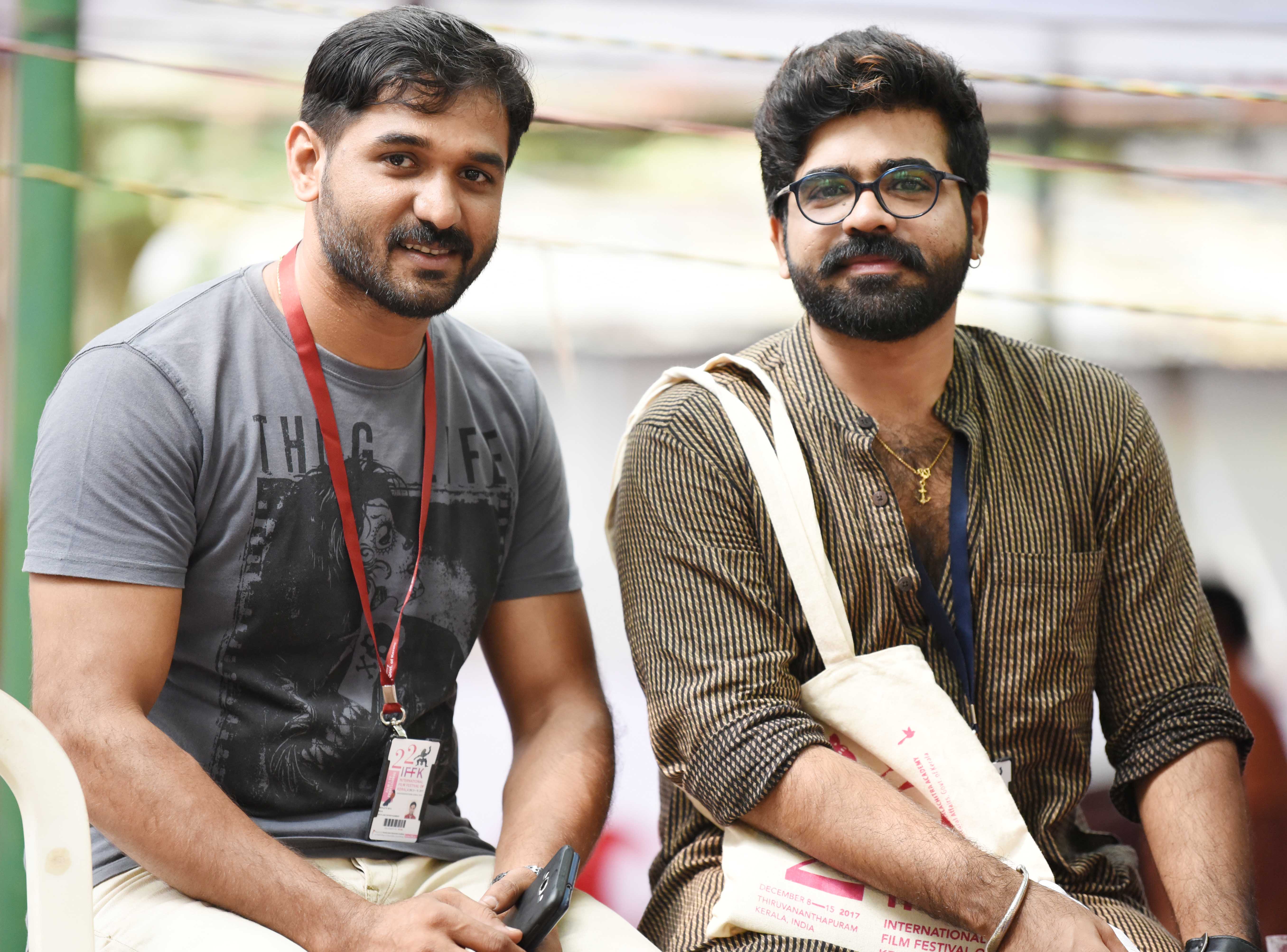 Ranjith Raj: Ranjith Raj and Deepan Murali attend IFFK17 - Times of India