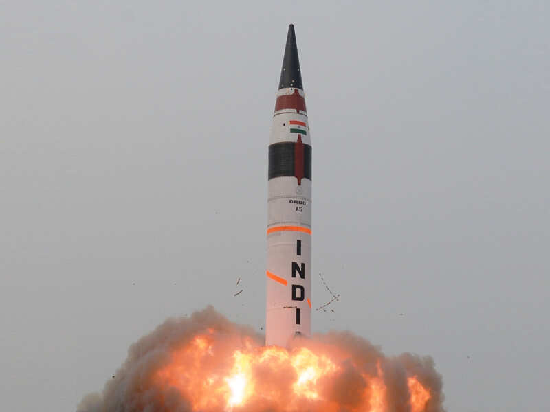 Agni 5 missile: India test-fires nuclear-capable ICBM Agni-V