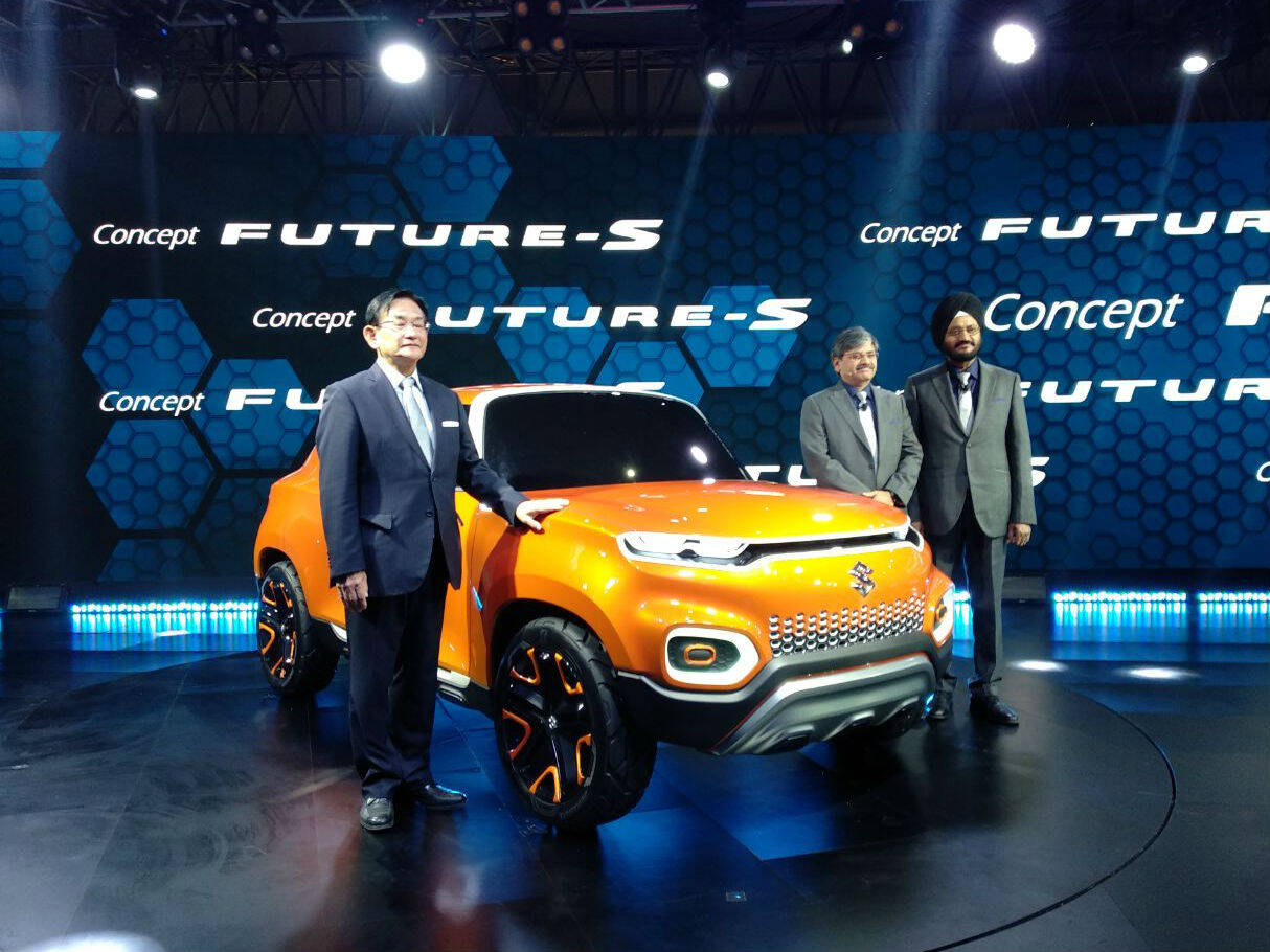 Auto Expo 2018: Maruti Suzuki unveils new 'ConceptFutureS' - Times of India