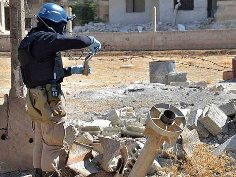 Syria: 'All indications' Syria using chlorine weapons: France - Times ...