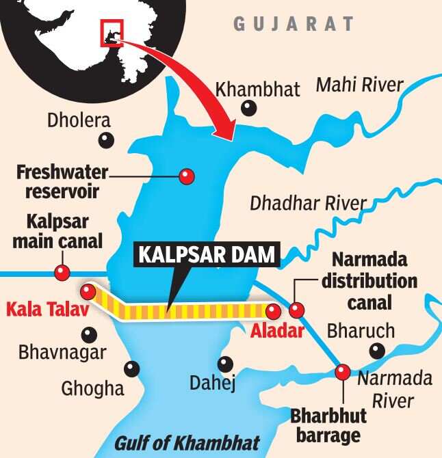 Kalpsar: Gujarat water woes: Kalpsar project DPR likely by year end ...