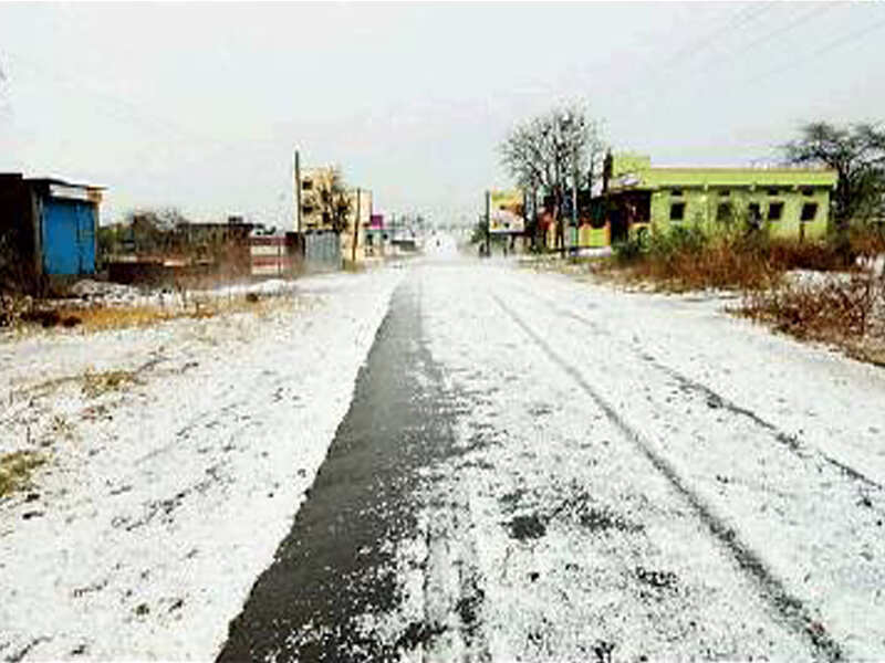 Three dead, crops damaged as hail storm hits Maharashtra | Mumbai News ...