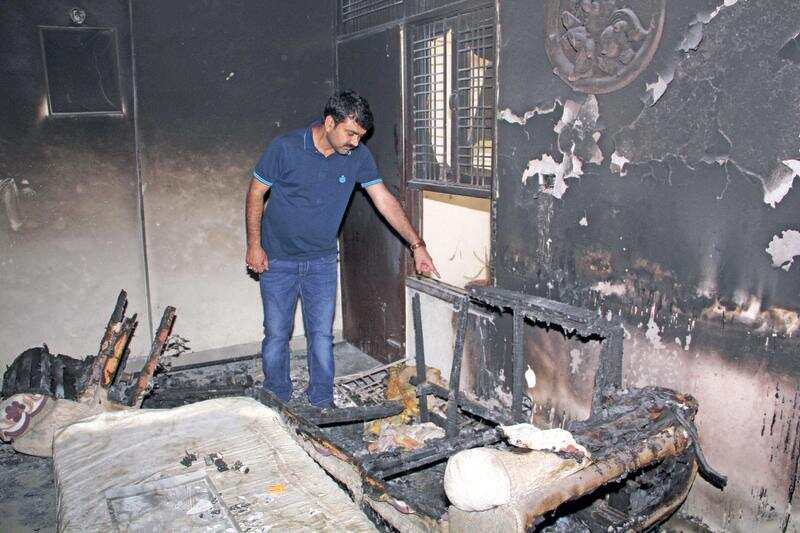 FLAT FIRE: Flat fire: Police complaint against builder, upkeep agency ...