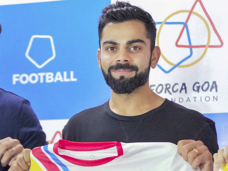 Virat Kohli: FC Goa co-owner Virat Kohli launches Forca Goa Foundation ...