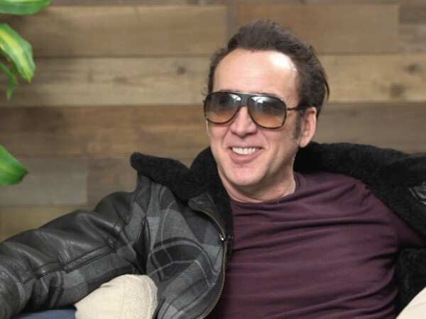 Nicolas Cage Smiling