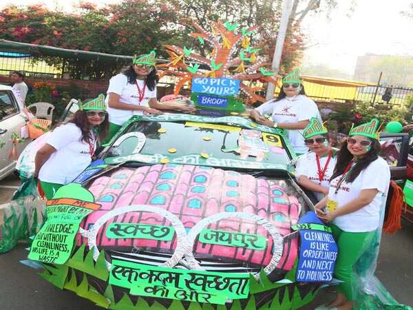 Jaipur women drive the point home | Events Movie News - Times of India