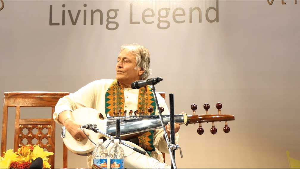 Sarod maestro Ustad Amjad Ali Khan at NSD's Theatre Olympics | Hindi ...