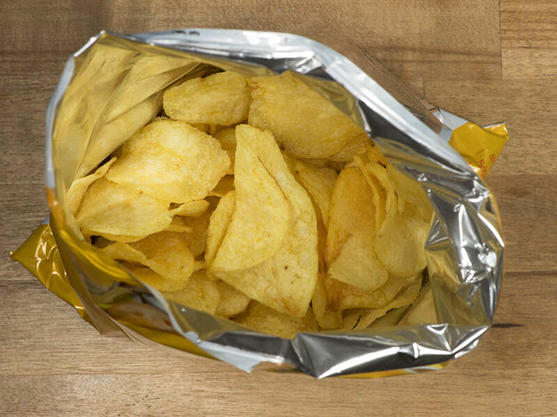 Here's why your favourite packet of chips is filled with air
