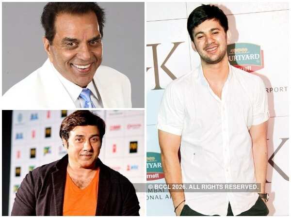 Dharmendra shares a three generation family bonding picture | Hindi ...