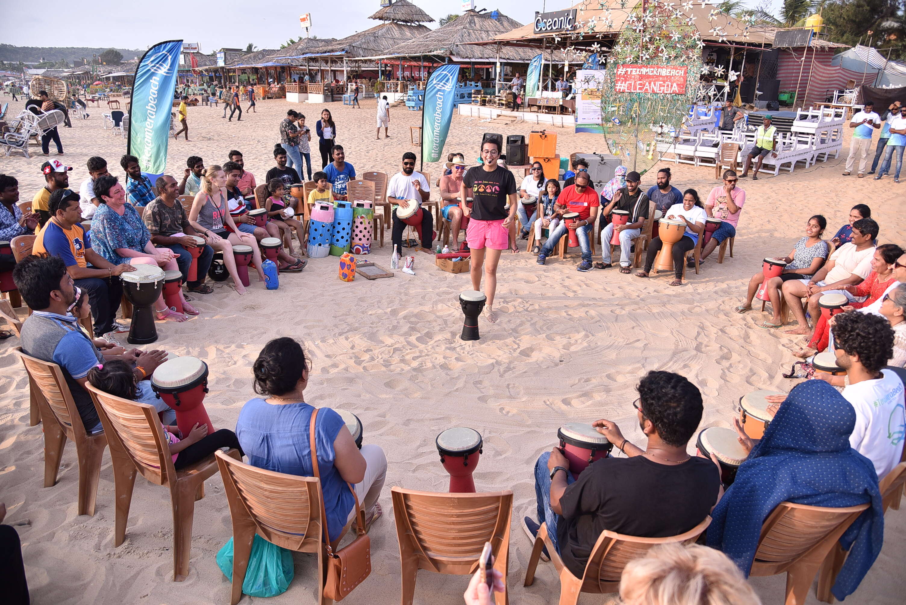 150 days of drum circles, art, music and saving Goa’s beaches | Events ...