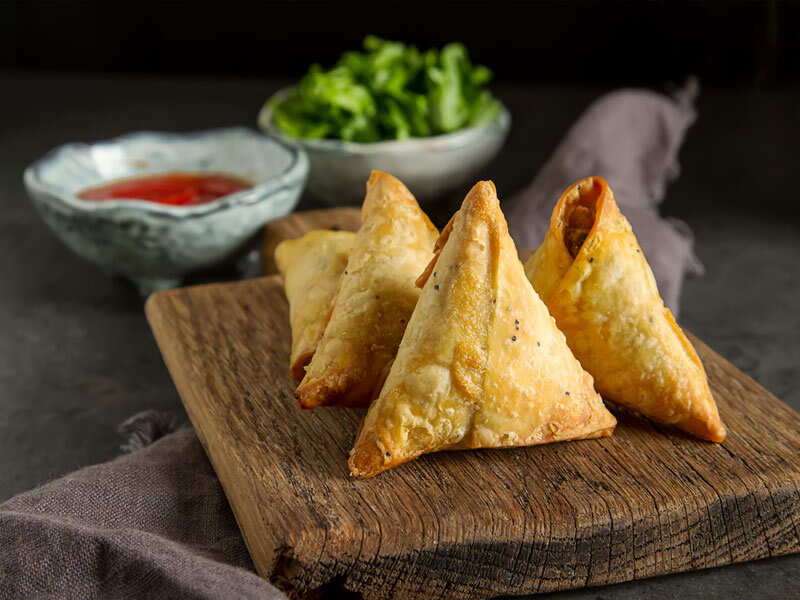 Tired of regular samosa? Now try samosa with a twist