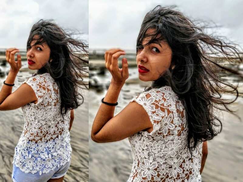 Actress Mitali Mayekar flaunts her beach look; See pic... - Times of India