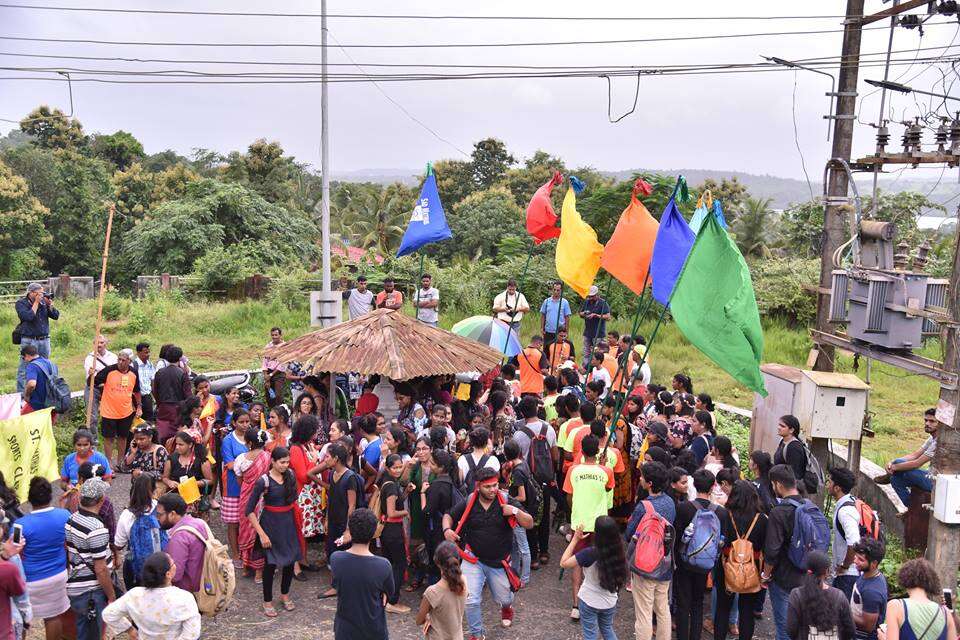 Festival of flags celebrated in Divar | Events Movie News - Times of India