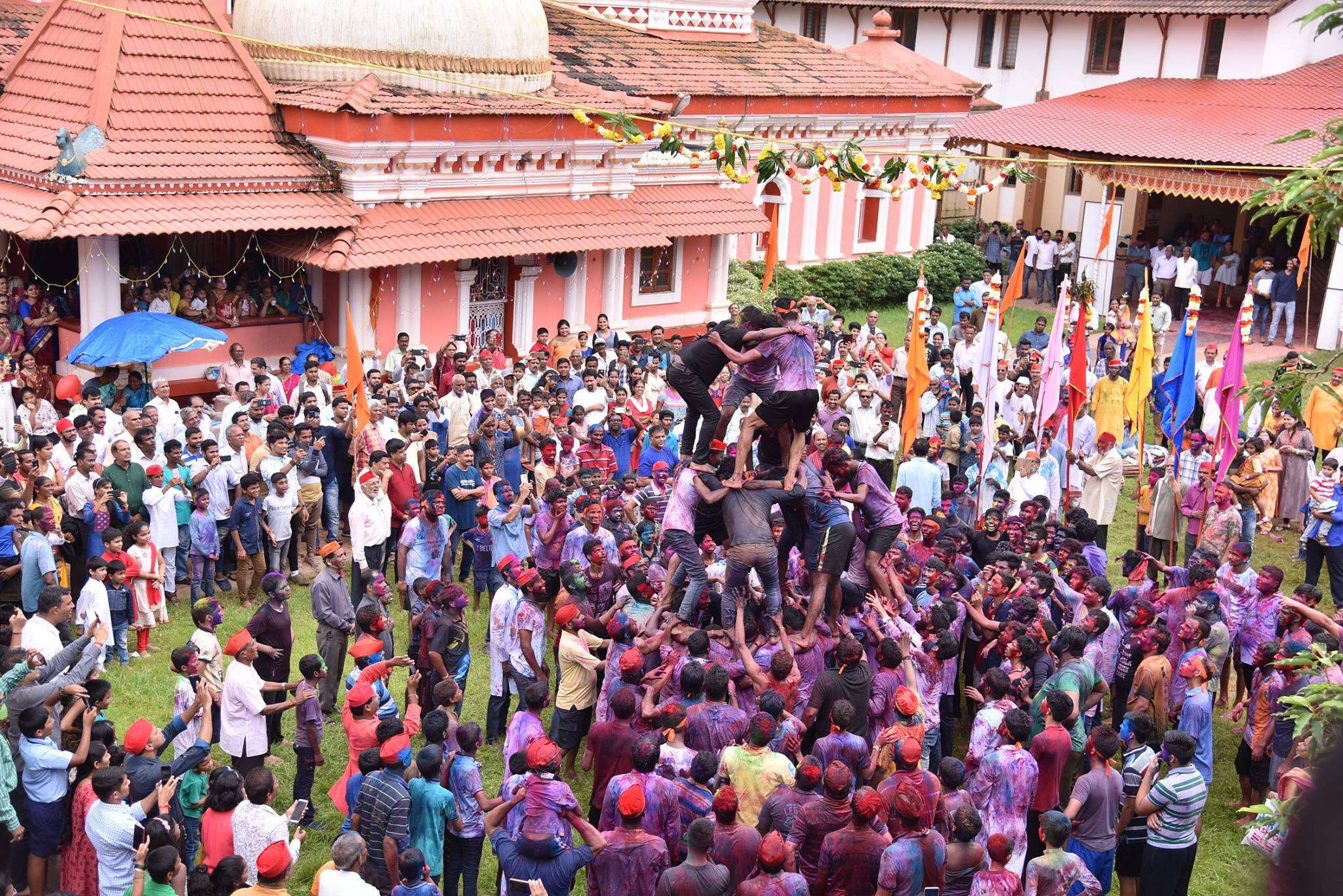 Janmashtami and dahi handi celebrations at Nagueshi | Events Movie News ...