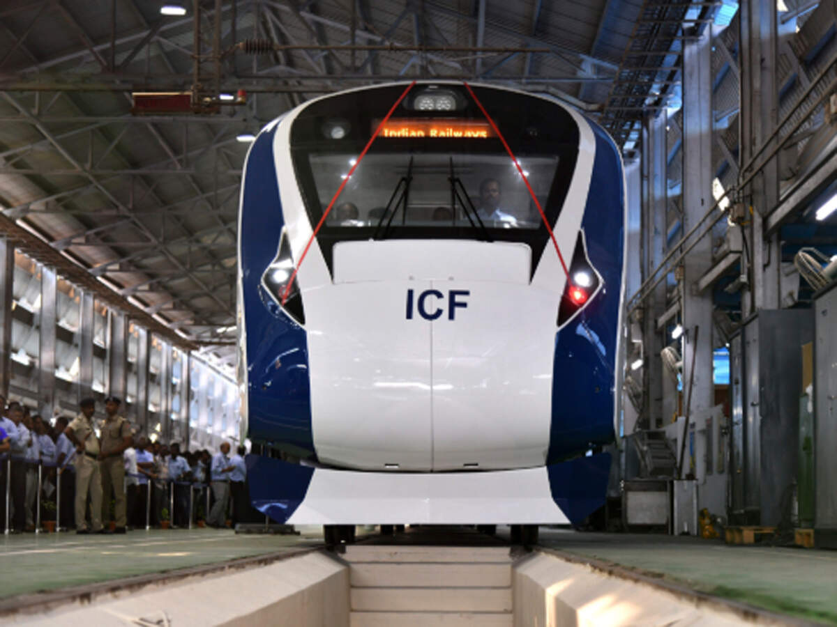 India’s first engineless train ‘Train 18’ makes debut on tracks | City ...