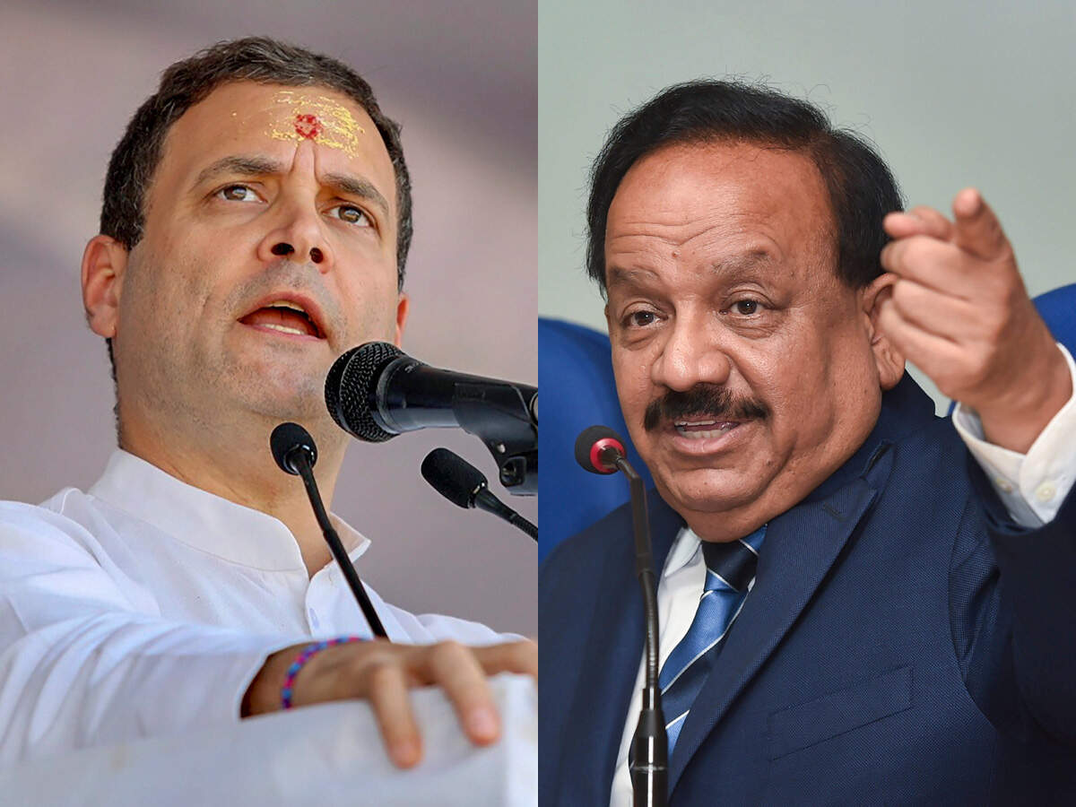 Rahul Gandhi, Harsh Vardhan spar over killing of tigress Avni | India ...