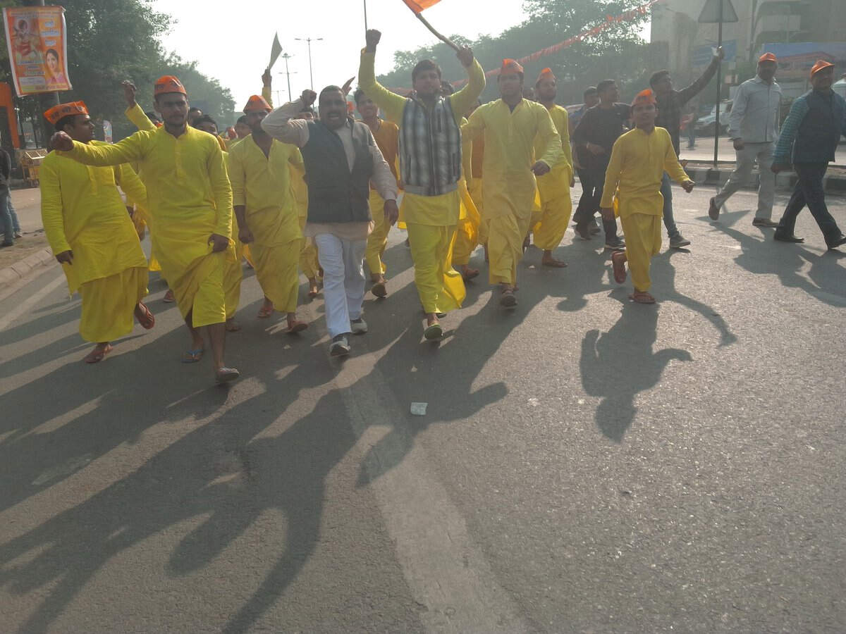 VHP rally live updates: Heavy security deployment at Ramlila Maidan