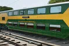 indianr railways: India's first AC double-decker train rolls out | News ...